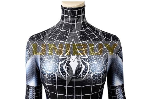 Spider Man Venom Black Cat Symbiote Costume Cosplay Suit Unibuyplus