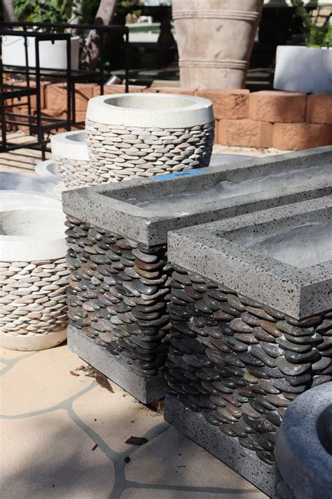 Stone Rectangle Planter Palms Of Bali