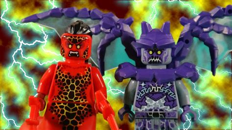 Lego Nexo Knights Stone Monsters Vs Lava Monsters 2 Youtube