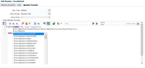 Refresh Time In Webforms And A Calc Manager Surprise Oracle