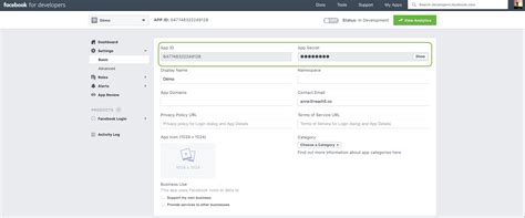 Facebook Connect Guides Reachfive Documentation