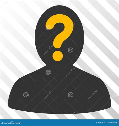 Anonymous Person Vector Eps Icon Stock Vector Illustration Of Figure Query 121753511