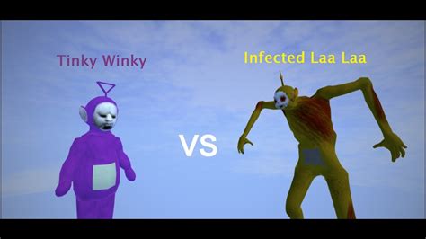 Slendytubbies 3 Boss Vs Boss Fight L Tinky Winky Vs Infected Laa Laa