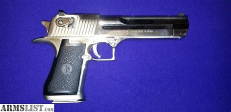 For Sale Israeli Made Desert Eagle 50ae Nickel P Near Lakeside
