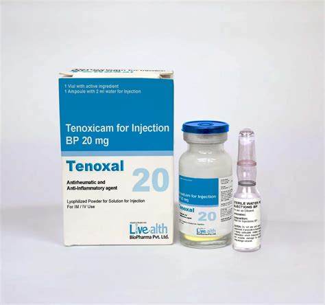 Tenoxicam For Injection Bp 20 Mg Manufacturers In India Suppliers