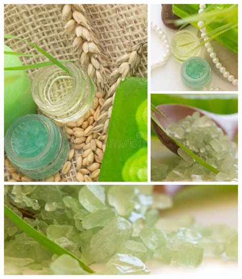 Raw Material And Cosmetics Beauty Product Packaging Natural Organic