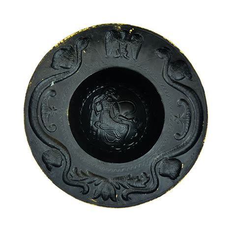 Roman Embossed Brass Shield Boss 20 Gauge