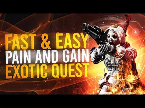 Pain And Gain Exotic Quest Guide Destiny 2 Shadowkeep Youtube