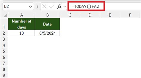 add 10 days from today in excel quick date guide myexcelonline