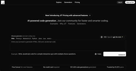 Jit Платформа для кодирования на основе ИИ Navto Ai
