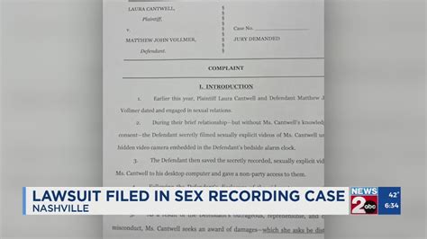Lawsuit Filed In Sex Recording Case Youtube
