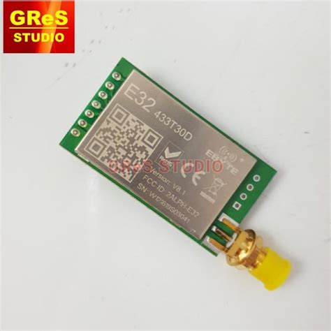 Jual E32 433T30D LoRa UART SX1278 433MHz 1W RF Module Transmitter Receiver Shopee Indonesia