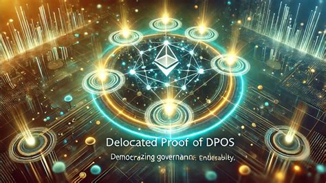 Delegated Proof Of Stake Dpos Revolutionizing Blockchain Governance And Scalability