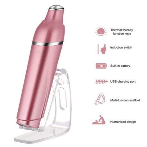 Vibration Eye Massager Stick With Heat For Eye Care