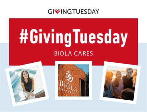 Giving Tuesday Biola Cares · Givecampus