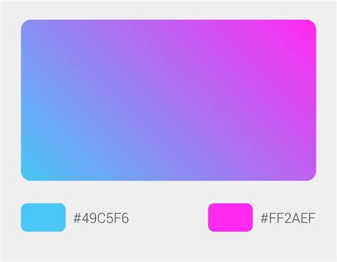 Premium Vector Gradient With Color Codes Abstract Background With