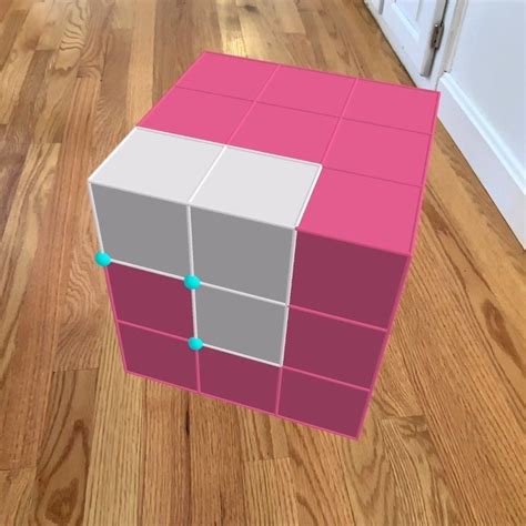 3x3x3 Cube Surface Area Calculation