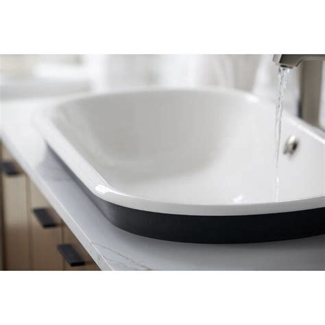 Iron Plains Capsule Vesseldrop Inunder Mount Bathroom Sink With Iron