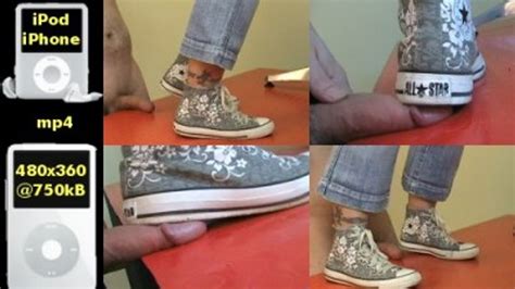 Cockcrush Under Converse Allstars For Ipod Cbtfan Crushed Under Her Heels Clips4sale