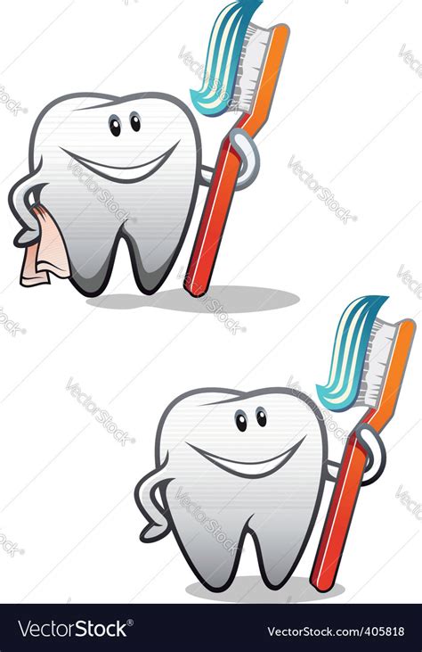 Clean Teeth Royalty Free Vector Image Vectorstock