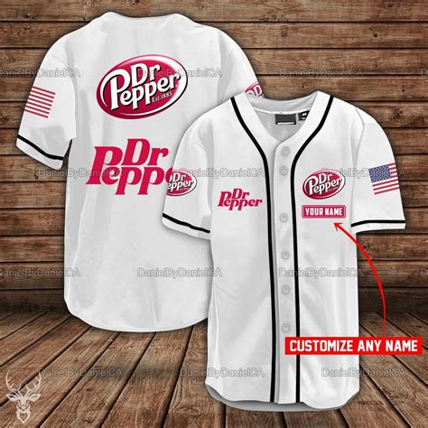 Dr Pepper Baseball Jersey