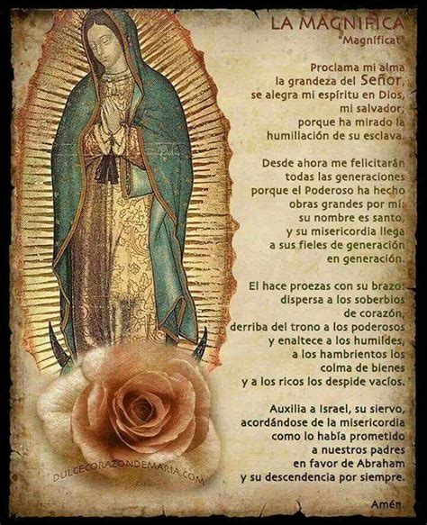 La Magnifica Magnificat Oracion Oraciones Catolicas Oraciones