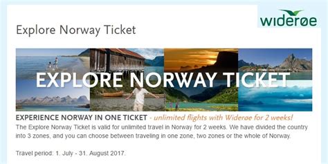 Explore Norway Pase Para Volar Ilimitadamente Por Noruega Info Viajera