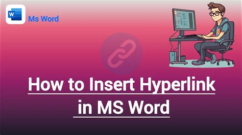 How To Insert Hyperlink In Ms Word एमएस वर्ड में हाइपरलिंक बनाना सीखे