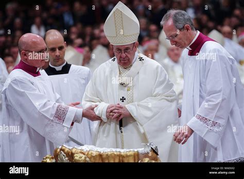 Vatican City State 31st Mar 2018 Pope Francis Celebrates Easter