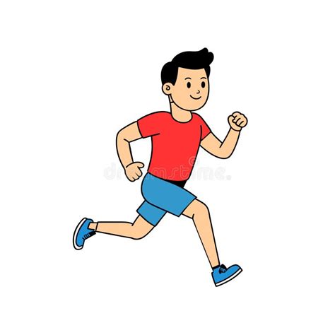 Someone Running Cartoon