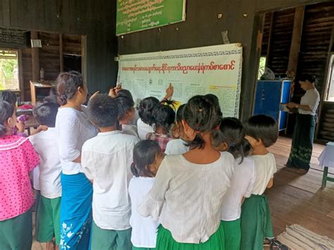 အုတ်ဖိုမြို့နယ်တွင် နယ်လှည့်စာကြည့်တိုက် အသိပညာပေးကွင်းဆင်းဆောင်ရွက