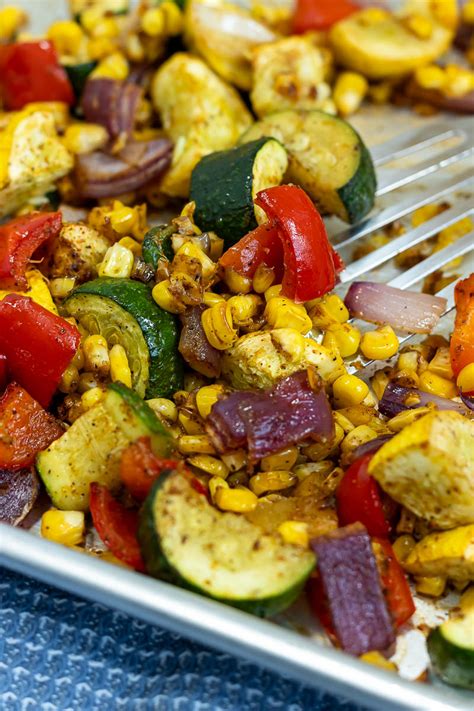 Roasted Summer Vegetables Nutrition To Fit