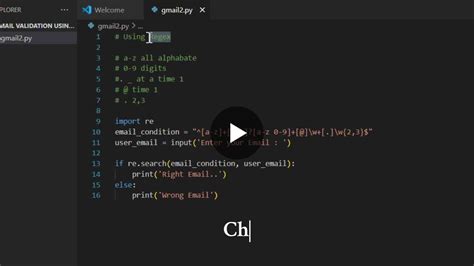 How To Validate Emails With Python And Regex Sahitya Ghosh Posted On