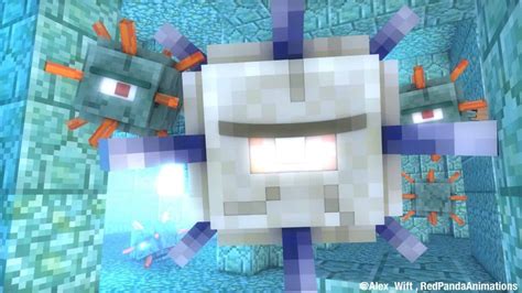 Minecraft Elder Guardian 위치 공격 드롭 등 Moyens I O