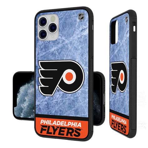 Keyscaper Nhl Philadelphia Flyers Iphone Bump Ice Design Case 14 Pro