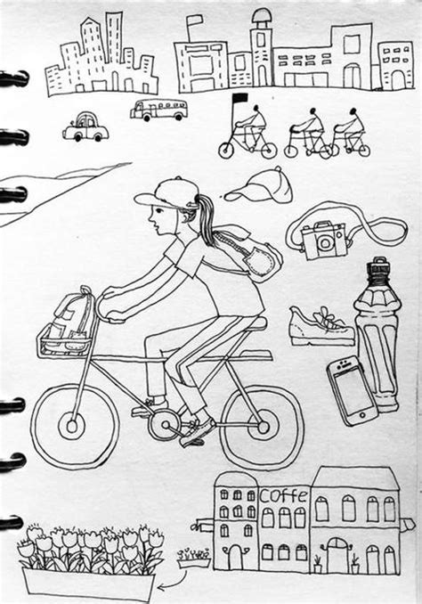 人物风景画简笔画怎么画（共20张）简笔画图片大全