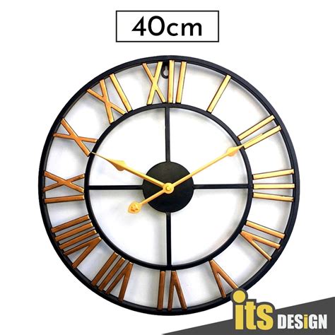 🔥jam Dinding Aesthetic Jam Dinding Besar Ruang Tamu Clock Wall