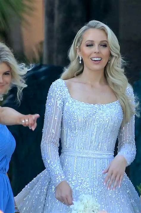 تصاویری از عروسی دختر کوچیکه ترامپ با میلیاردر لبنانی