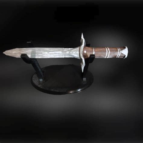Elder Scrolls V Skyrim Iron Dagger Etsy