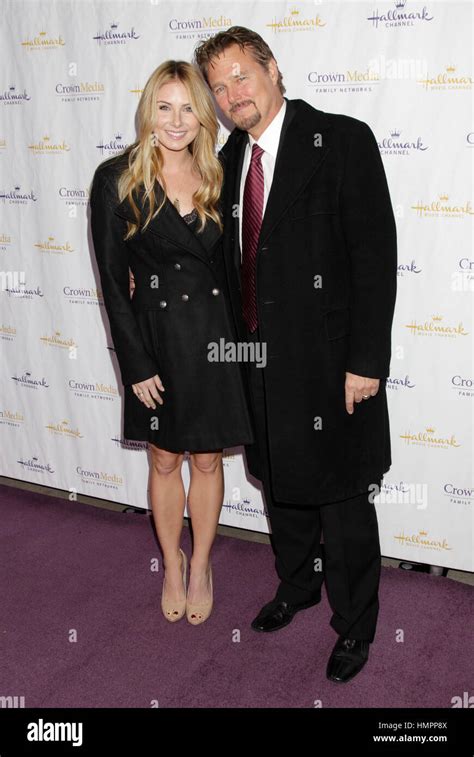 Greg Evigan And His Daughter Vanessa Lee Evigan Arrive For The