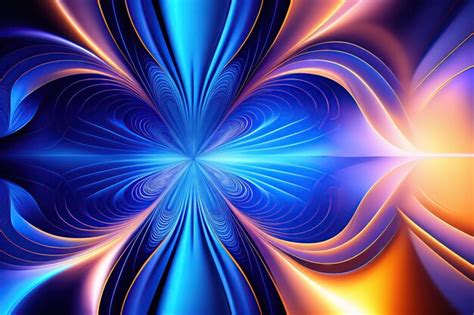 Premium Photo Abstract Fantastic Fractal Background Of Intertwining