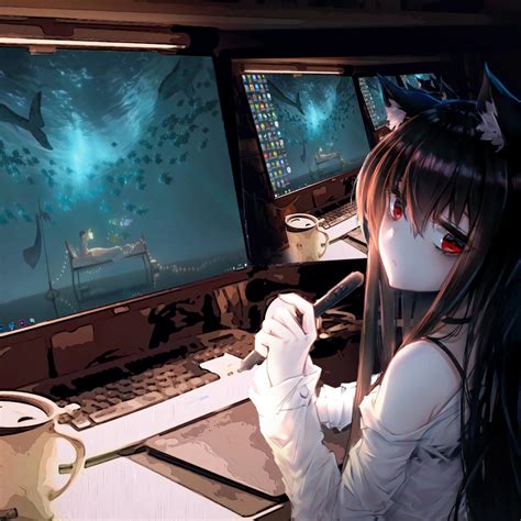 Desktophut Animated Wallpaper Live Wallpaper Animated Anime Girl