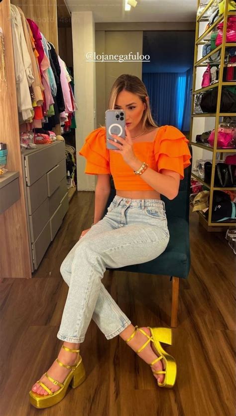 Pin De Brunna Santos Em Looks Looks Estilosos Roupas Universitárias