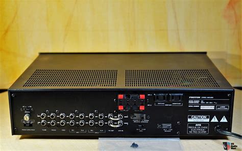 Proton 550 Amplifier Photo 4496619 Us Audio Mart