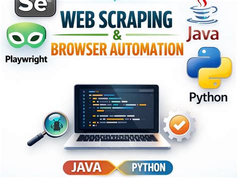 Scrapper And Browser Automation Tools Using Selenium Or Playwright Upwork