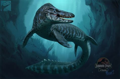 Tylosaurus Jurassic Park Fanart Frederic Wierum Jurassic Park