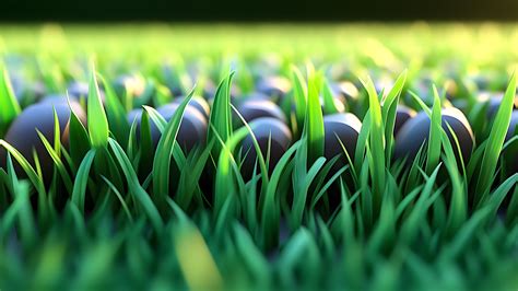 Green Grass Grasses Groundcover Lawn Artificial Turf Field