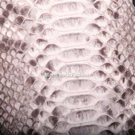 White Original Indonesian Handmade Python Bagpython Etsy