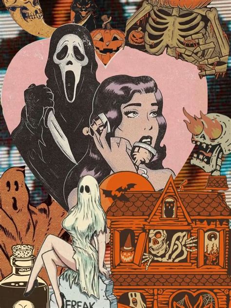 Halloween Aesthetic Wallpapers · 260 Backgrounds 🎃👻🕷️🍬