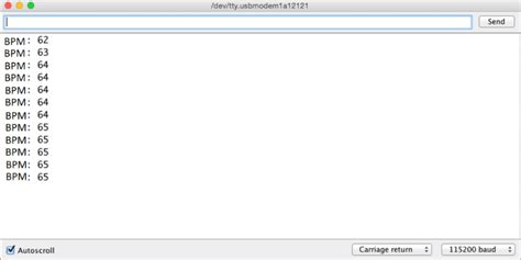 Serial Arduino Monitor Displaying The Results Of The Collected Data Download Scientific Diagram
